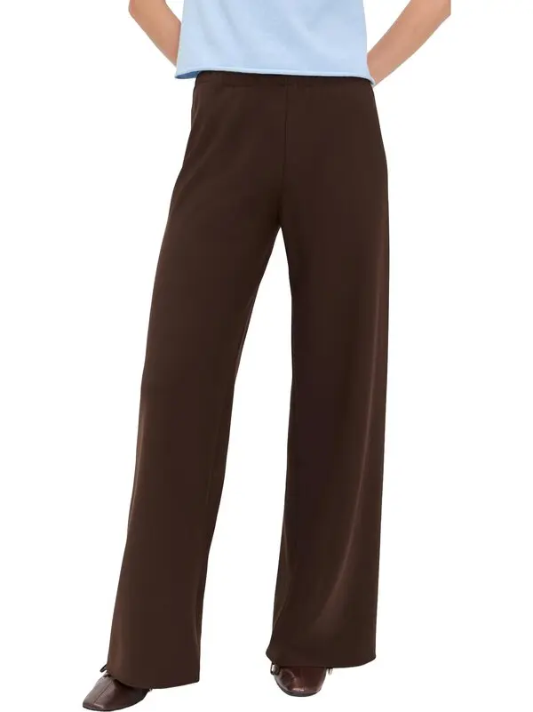 LA LIGNE Colby Pants - Chocolate