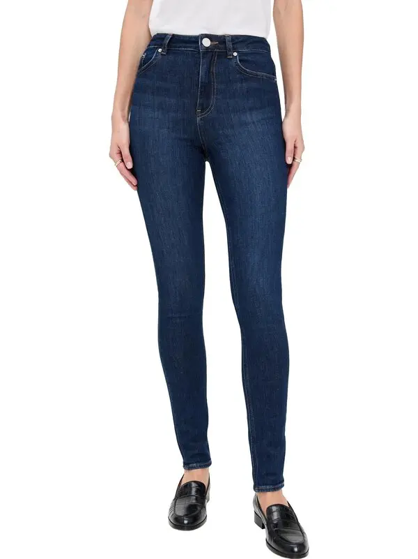 ALIGNE Mid-rise Skinny Jeans - Ocean Blue