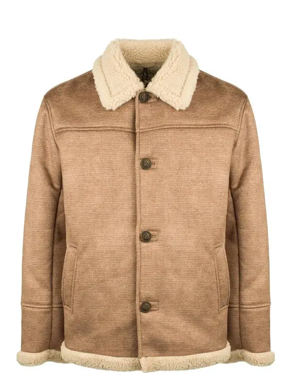 MC2 SAINT BARTH Eco-shearling Jacket - Brown