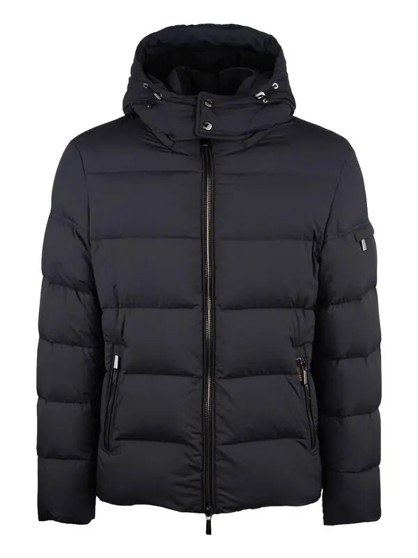 MOORER Brett-skt Down Jacket - Blue