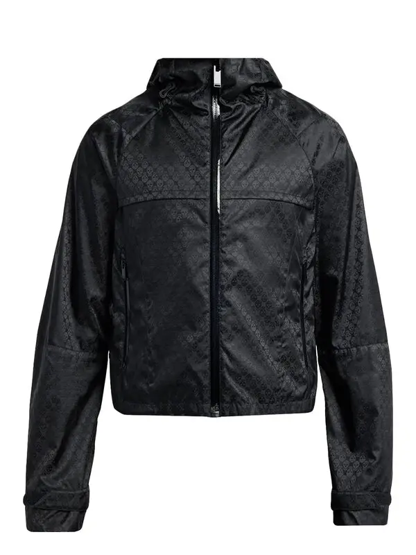 Alexander McQueen Skull Jacquard Wind-resistant Jacket - Black
