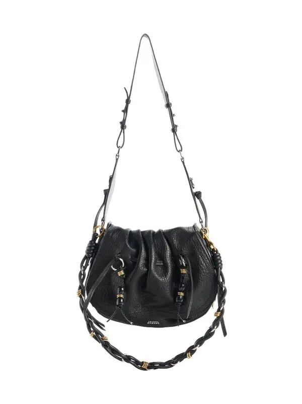 Isabel Marant Bolton Bubble Hobo Bag - Black/silver
