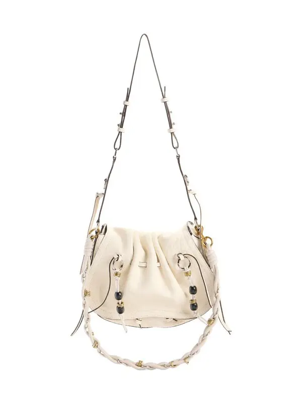 Isabel Marant Bolton Bubble Hobo Bag - Chalk