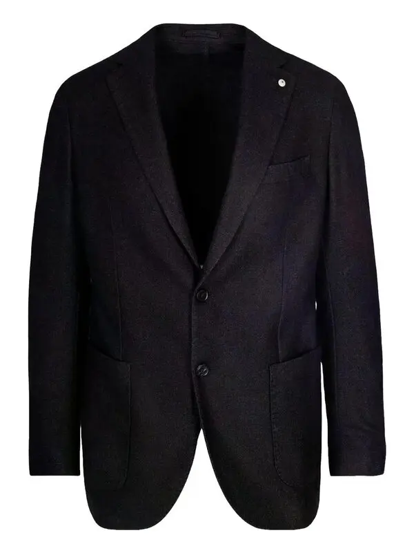L.B.M. 1911 Buttoned Blazer - Grey