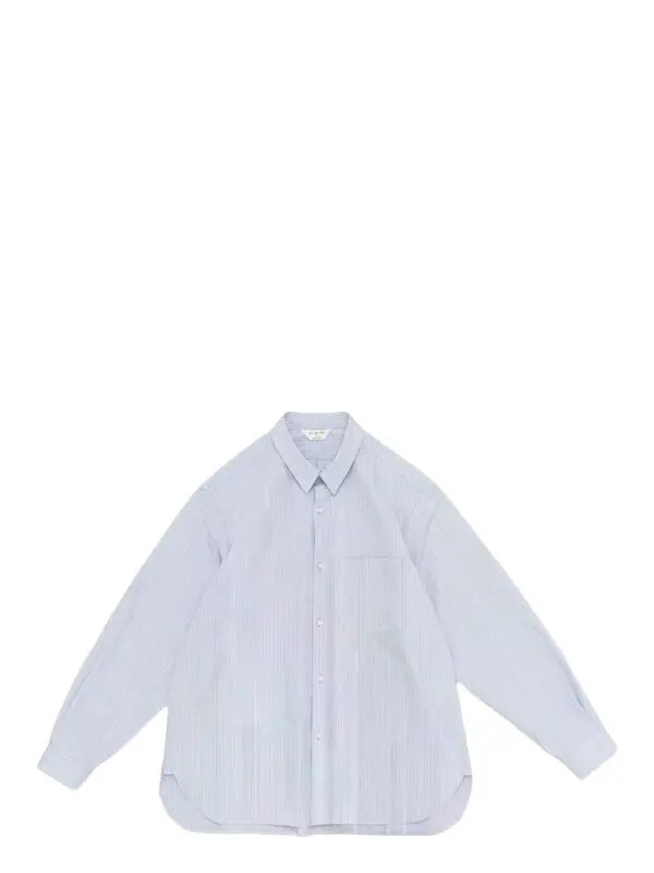 STILL BY HAND Striped Shirt - Blue