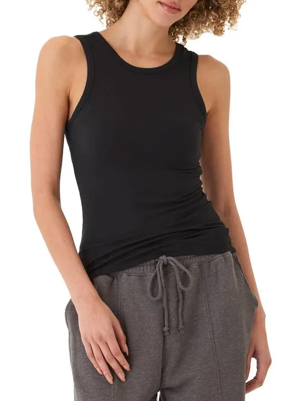 THREADS 4 THOUGHT Bailey Luxe Jersey Tank - Black