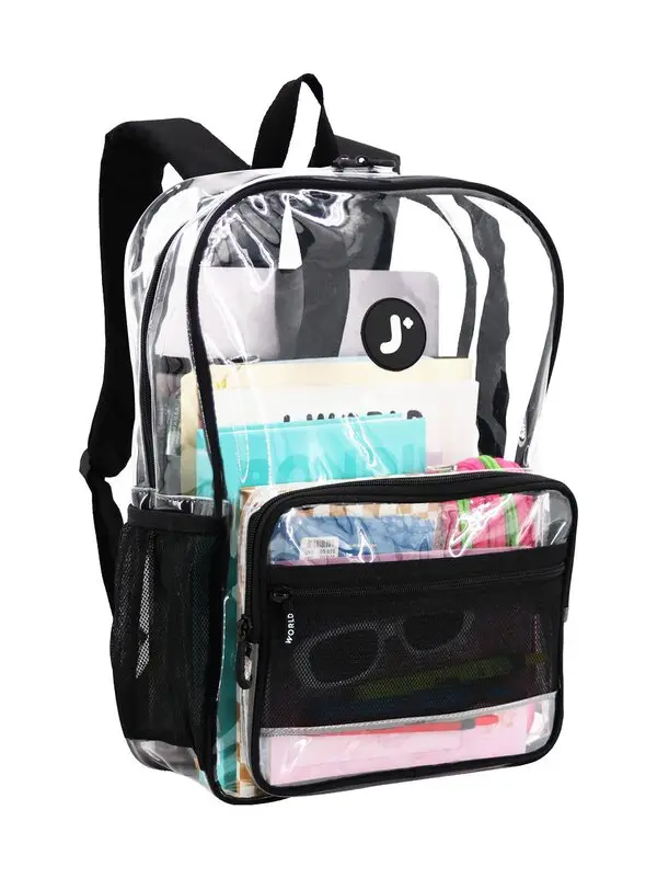 J WORLD Transparent Tpu Backpack - Clear