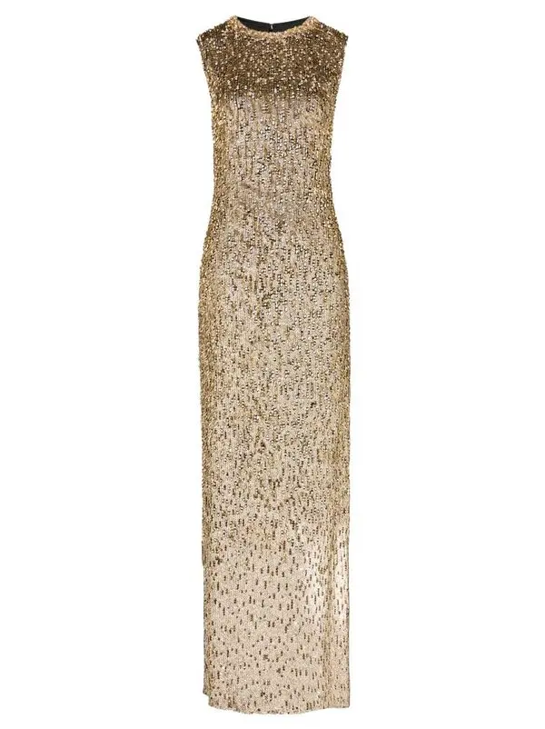 Jenny Packham Tabitha Gown - Liquorice-gold