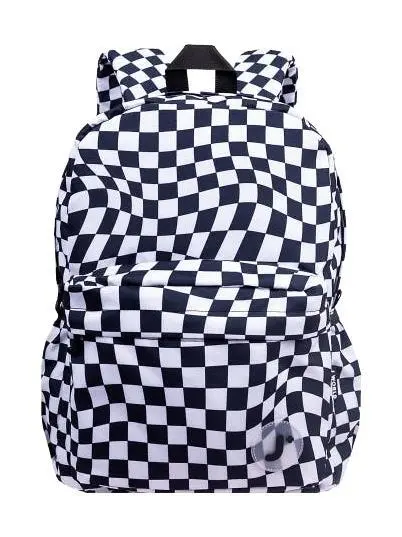 J WORLD Oz 17" Daily Backpack - Wavy Checkers