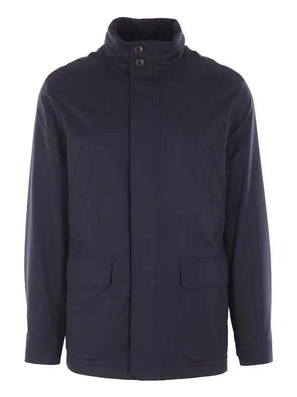 Zegna Nylon Jacket - Blue Navy United