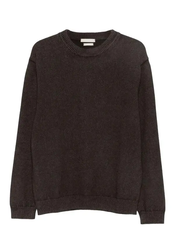 DANIELE FIESOLI Cashmere Crew Neck Sweater - Brown