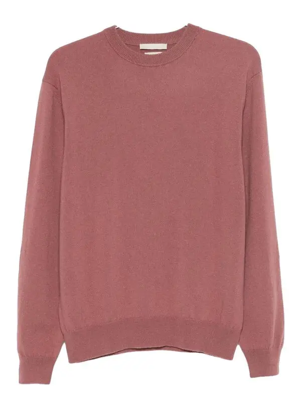 DANIELE FIESOLI Crew-neck Cashmere Sweater - Pink
