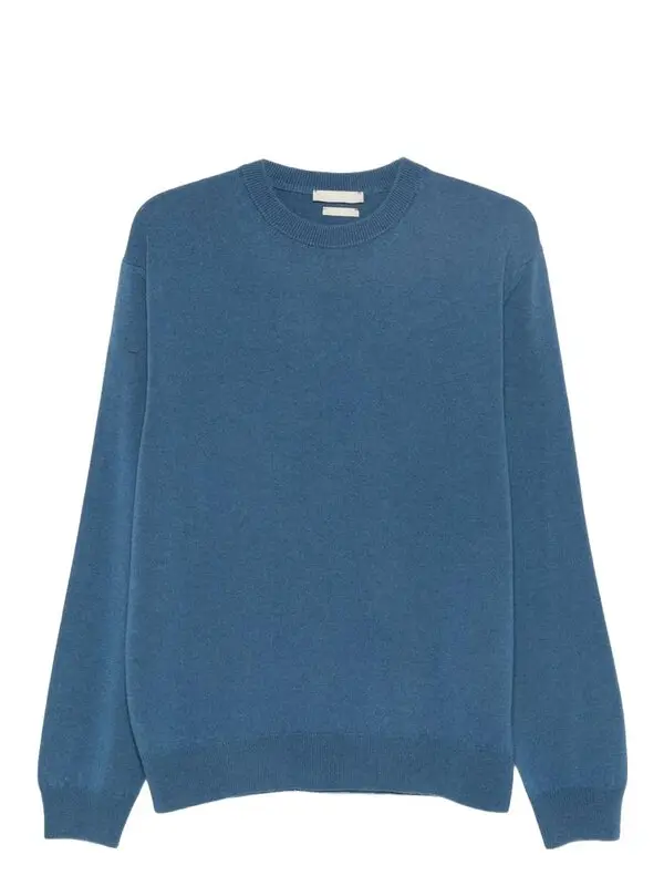 DANIELE FIESOLI Cashmere Crew Neck Sweater - Blue
