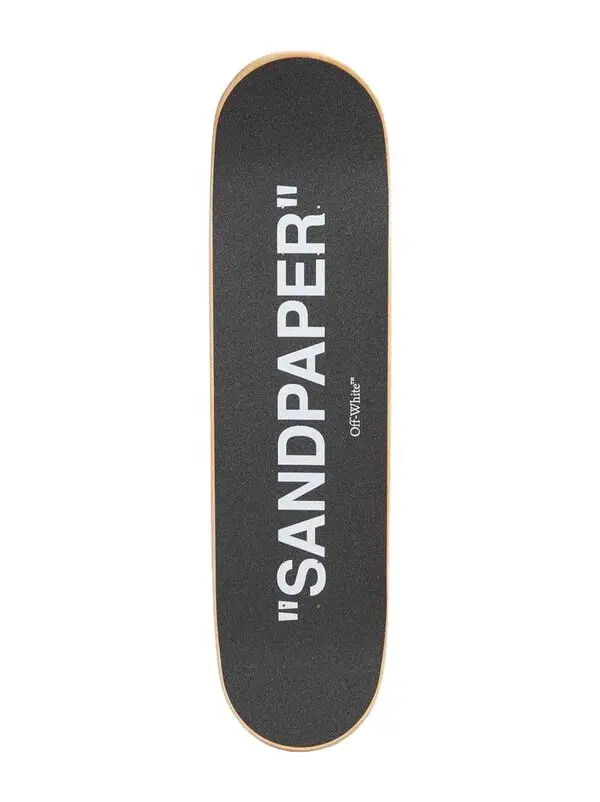 Off-White Skateboard Sandpaper - Black