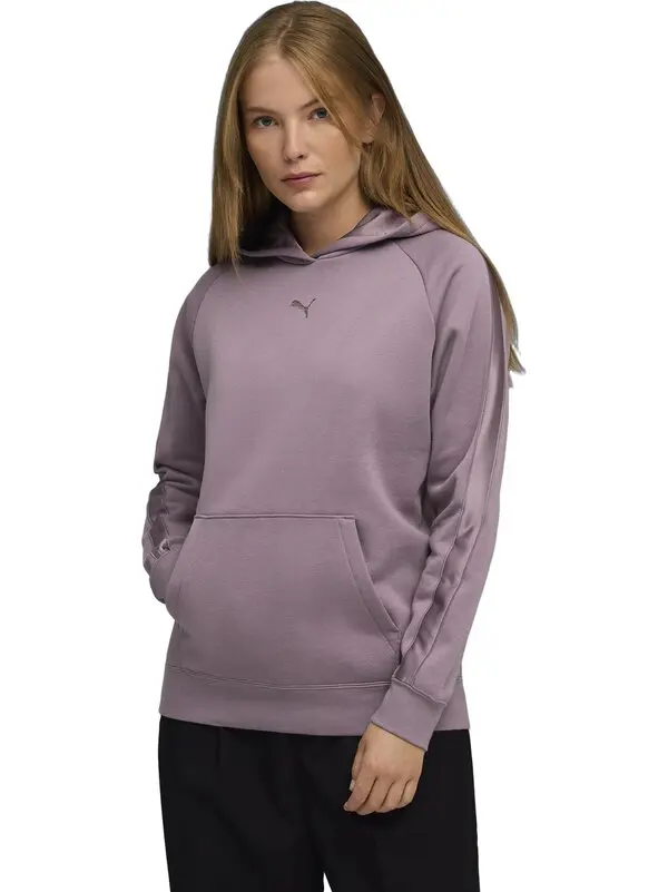 PUMA Essentials Satin Hoodie - Purple