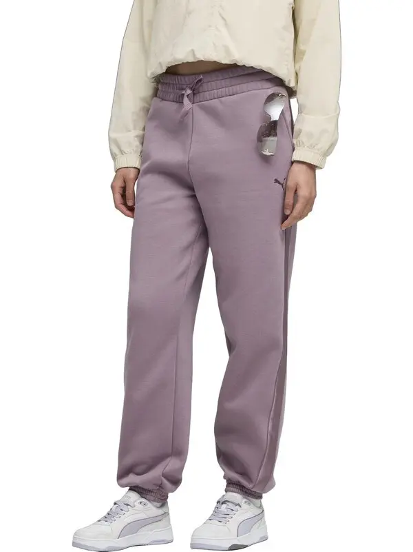 PUMA Essentials Satin Joggers Pant - Purple