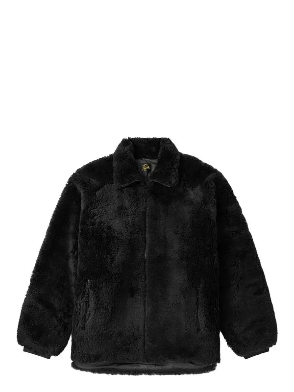 Needles Plush Jacket - Black