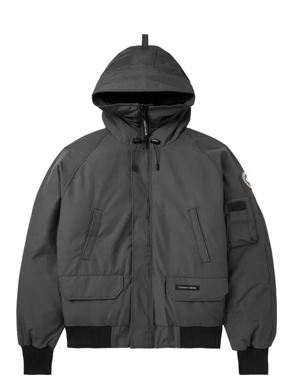 Canada Goose Chilliwack Arctic Tech® Hooded Down Bomber Jacket - Gray