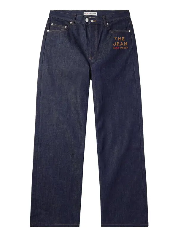 A.p.c. X Marc Jacobs Aaron Wide-leg Jeans - Blue