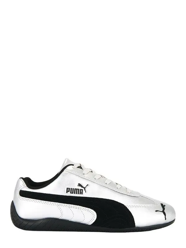 PUMA Speedcat Metallic Sneaker - Black & Metallic