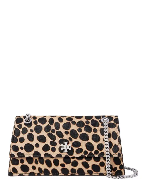 Tory Burch Kira Turnlock Leopard-print Calf Hair Shoulder Bag - Animal Print