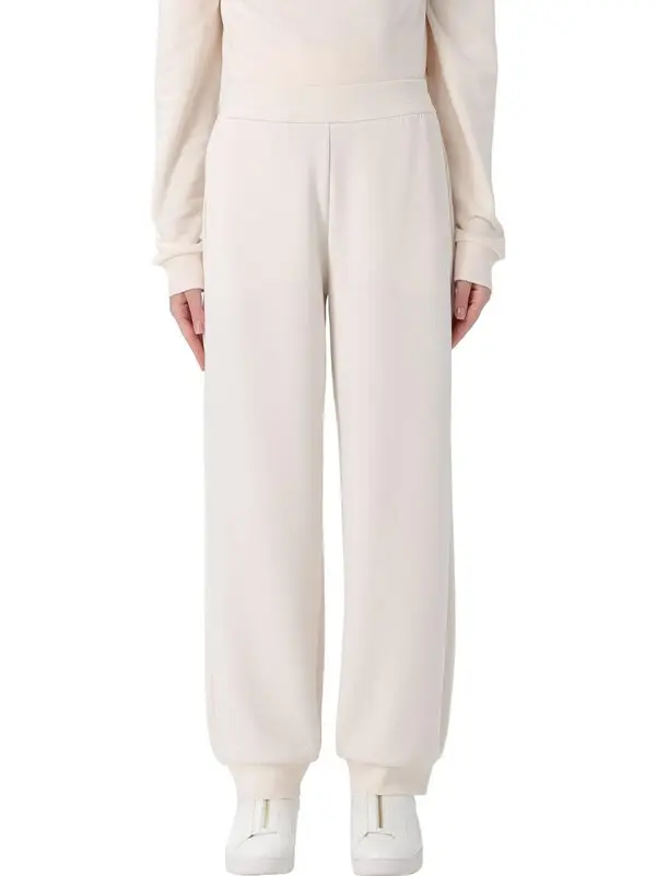Armani Exchange Wide Leg Pants - White