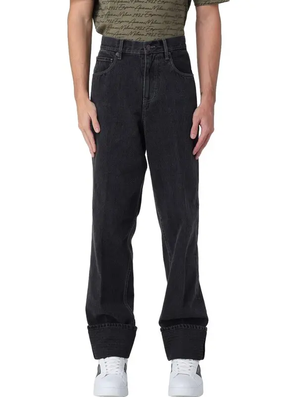 Emporio Armani Straight Leg Jeans - Grey