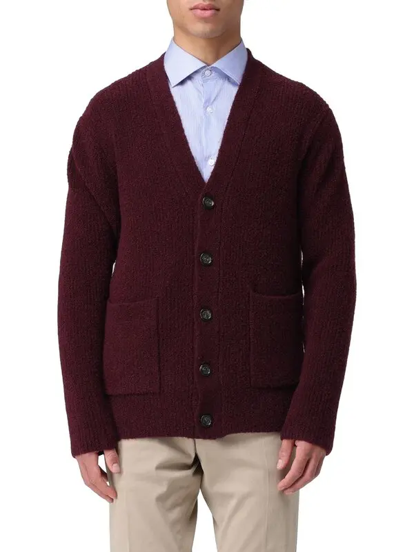 PAOLO PECORA Pullover Sweater - Burgundy