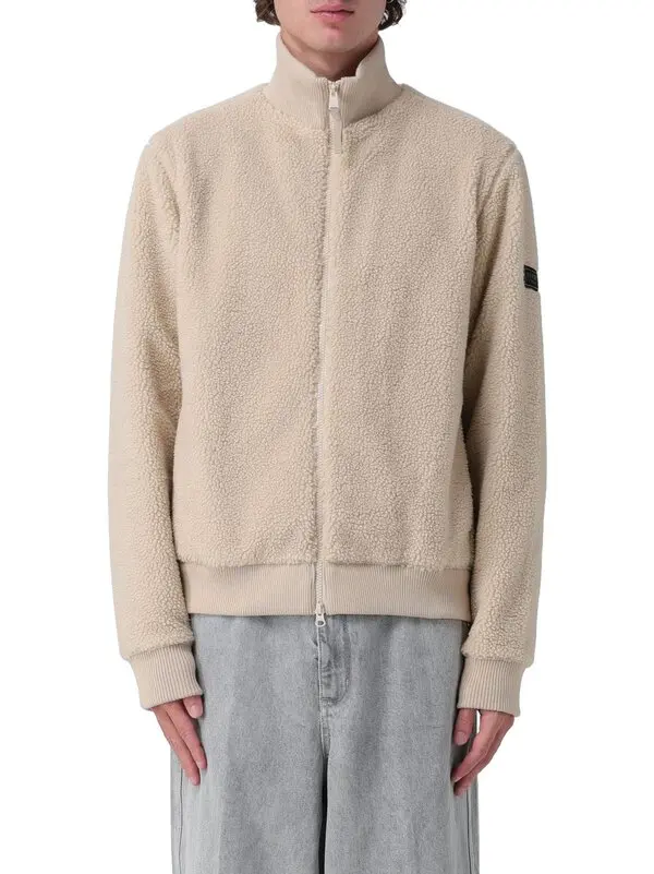 Barbour Fleece Zip-up Jacket - Beige