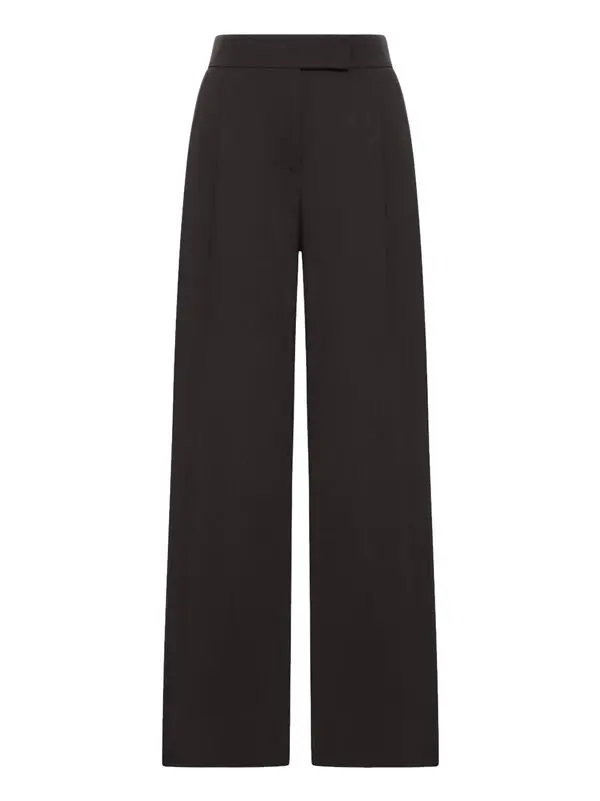 Giorgio Armani Wide Leg Trousers - Brown