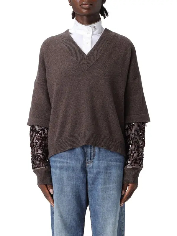 Brunello Cucinelli Pullover Sweater - Dark