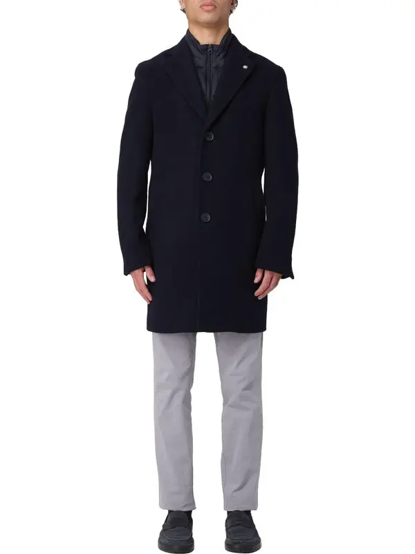 MANUEL RITZ Coat - Blue