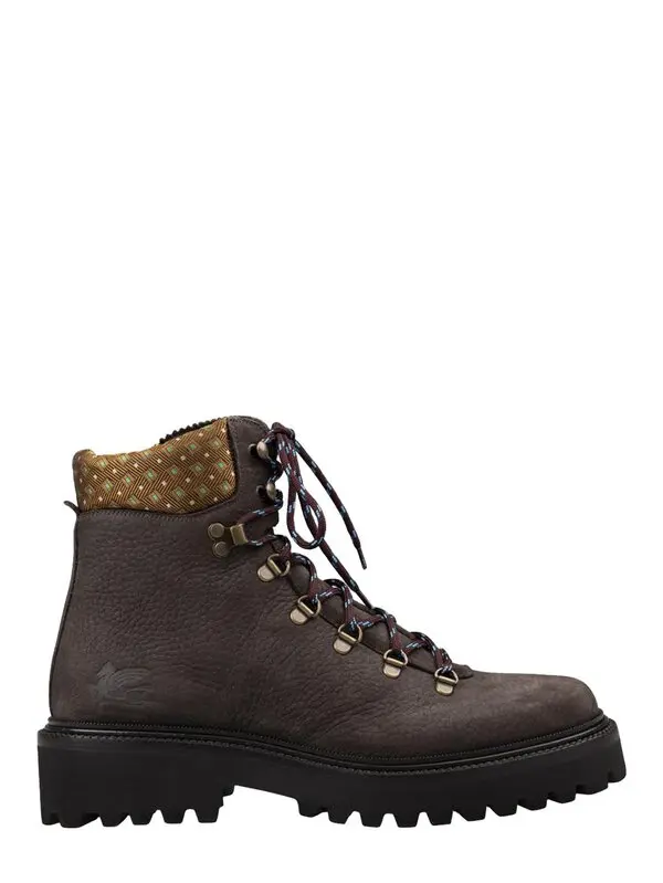 Etro Lace-up Boots - Dark