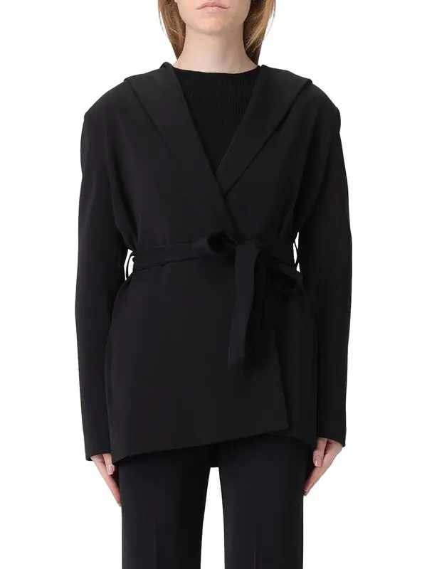 TWINSET Belted Jacket - Black
