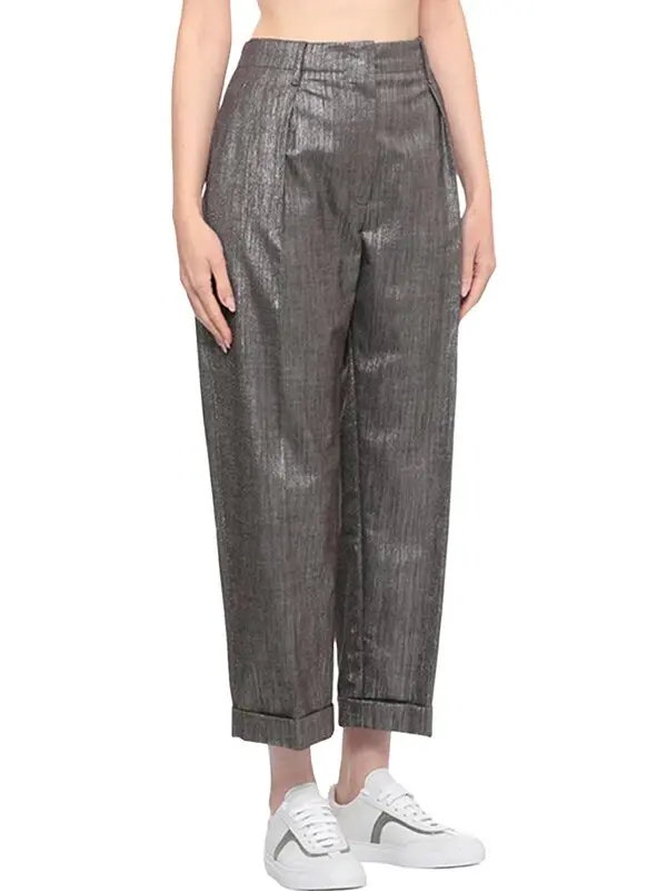 Brunello Cucinelli Pants - Silver