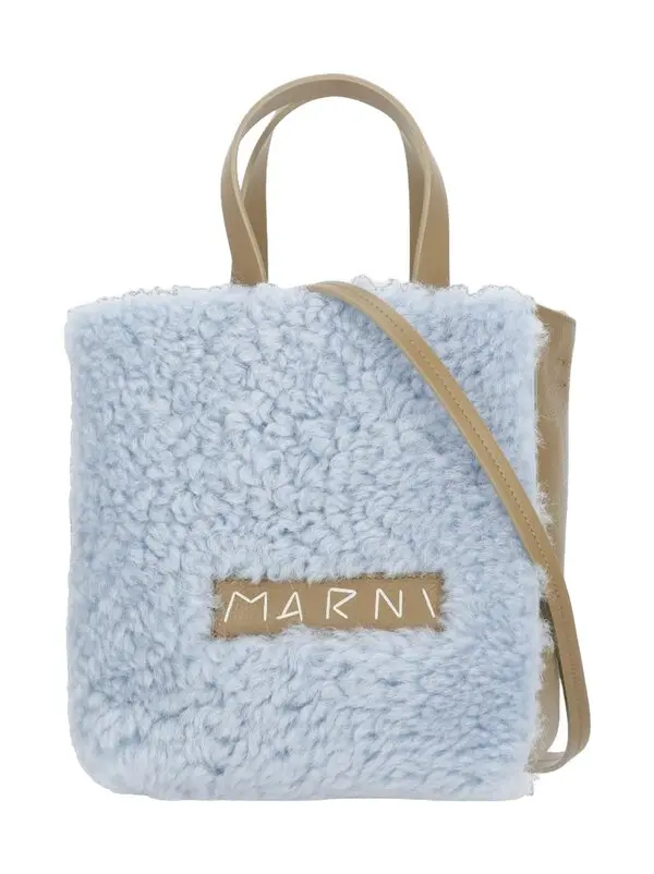 Marni Mini Bag - Gnawed Blue