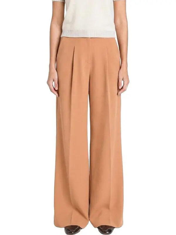 TWINSET Wide-leg Trousers - Earth