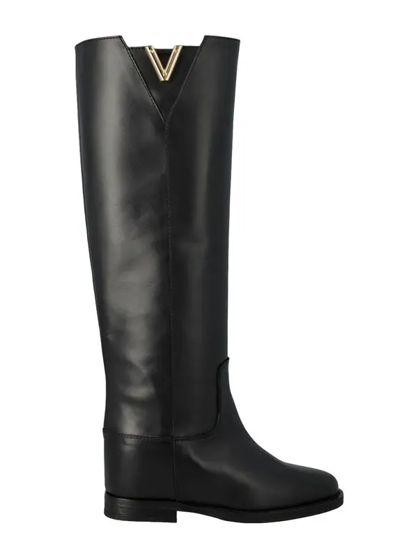 VIA ROMA 15 Knee High Boots - Black