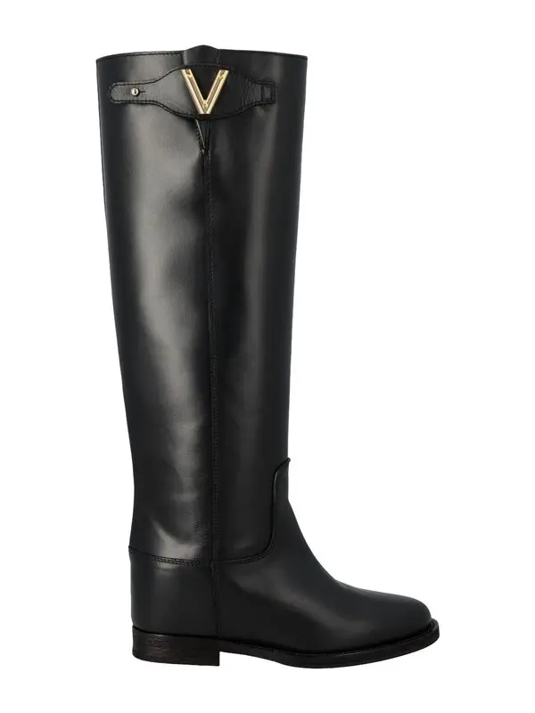 VIA ROMA 15 Knee High Boots - Black