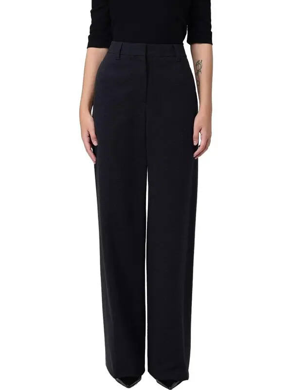 Brunello Cucinelli Wide Leg Trousers - Charcoal
