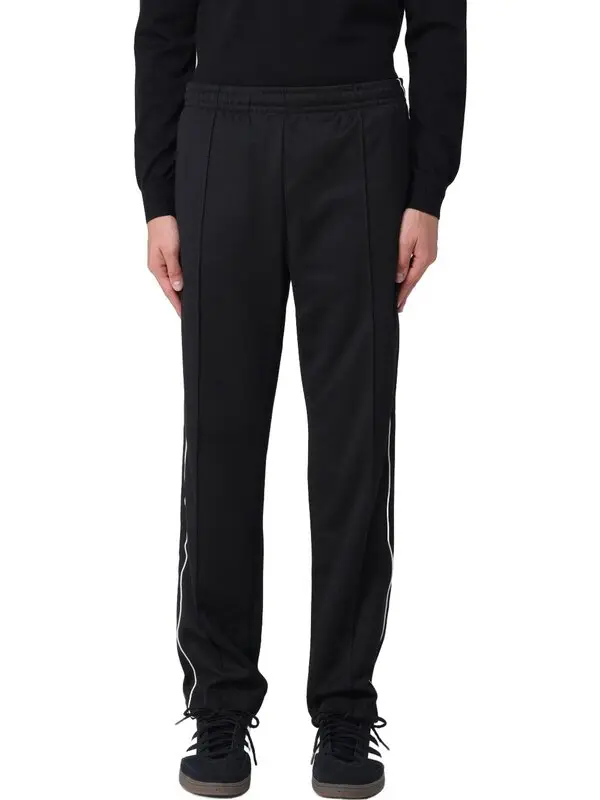 Lacoste Track Pants With Contrast Piping - Black