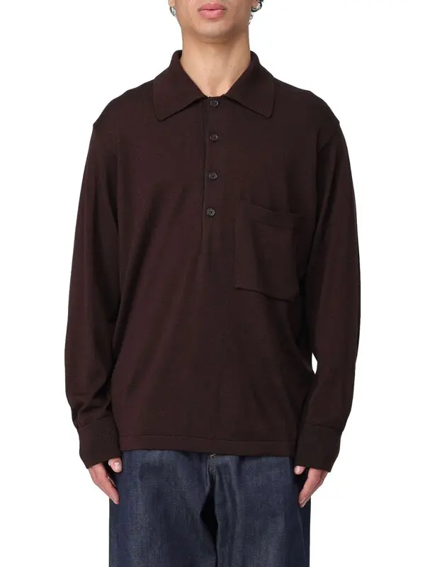 Universal Works Polo Shirt - Brown