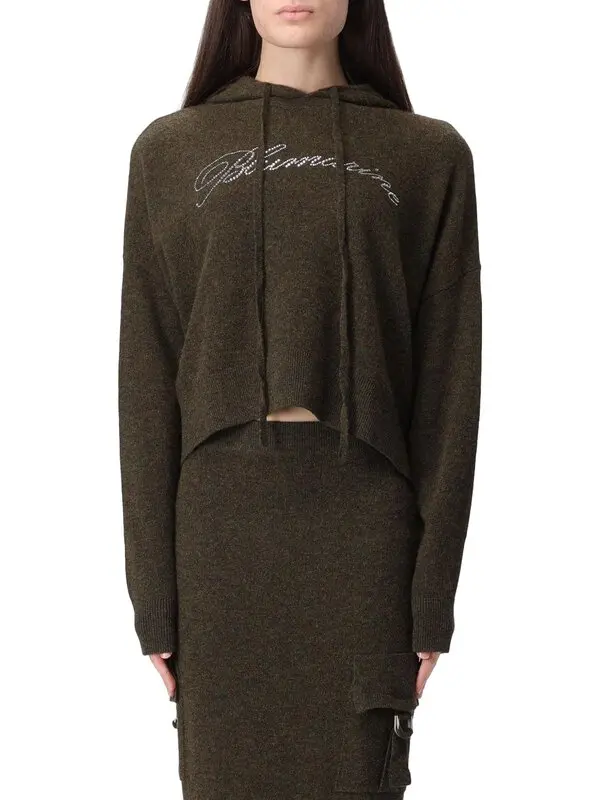 Blumarine Hoodie Sweatshirt - Green