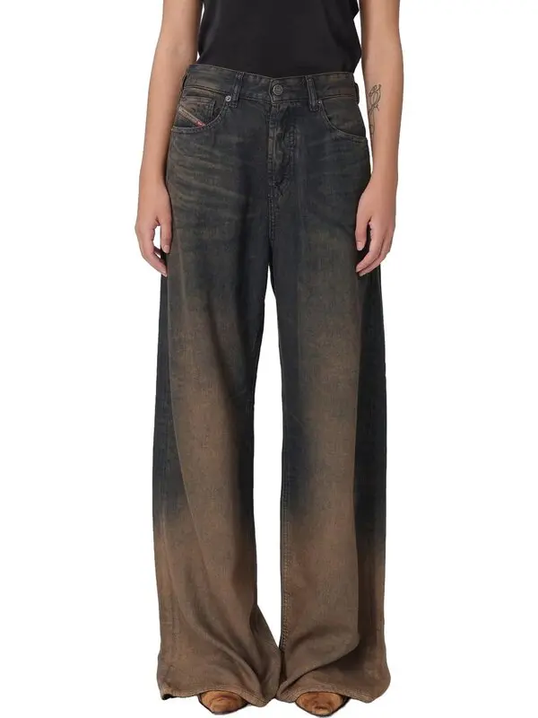 DIESEL Wide-leg Jeans - Denim