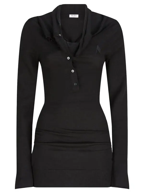 Attico Mini Dress - Black