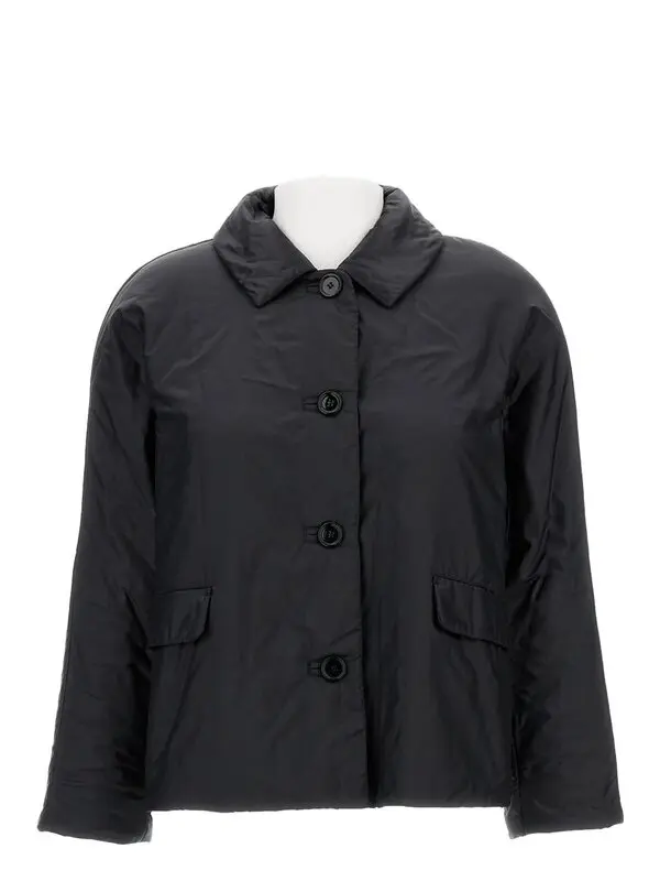Max Mara Short Creen Jacket - Black