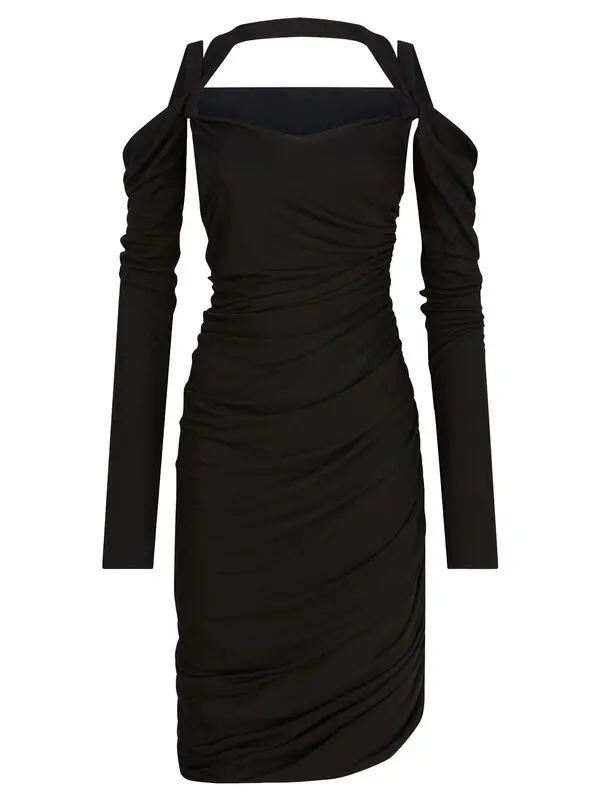 Attico Midi Dress - Black