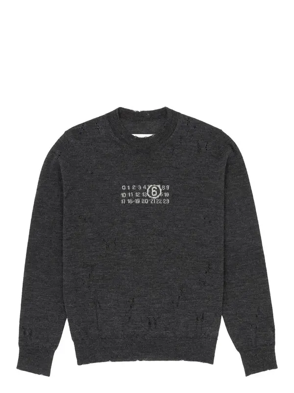 MAISON MARGIELA Crewneck Sweater - Grey