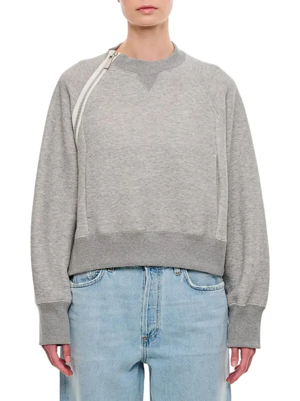 Sacai Crewneck Sweatshirt - Grey
