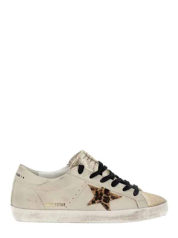 GOLDEN GOOSE Super-star Sneakers - Beige
